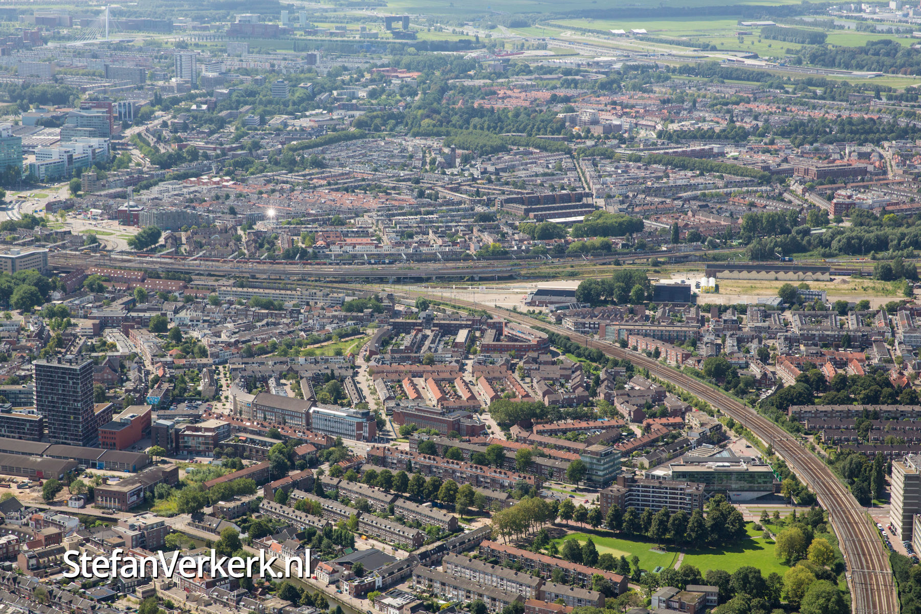 Rondvlucht boven Utrecht Centraal en omstreken - Foto's - Stefan ...