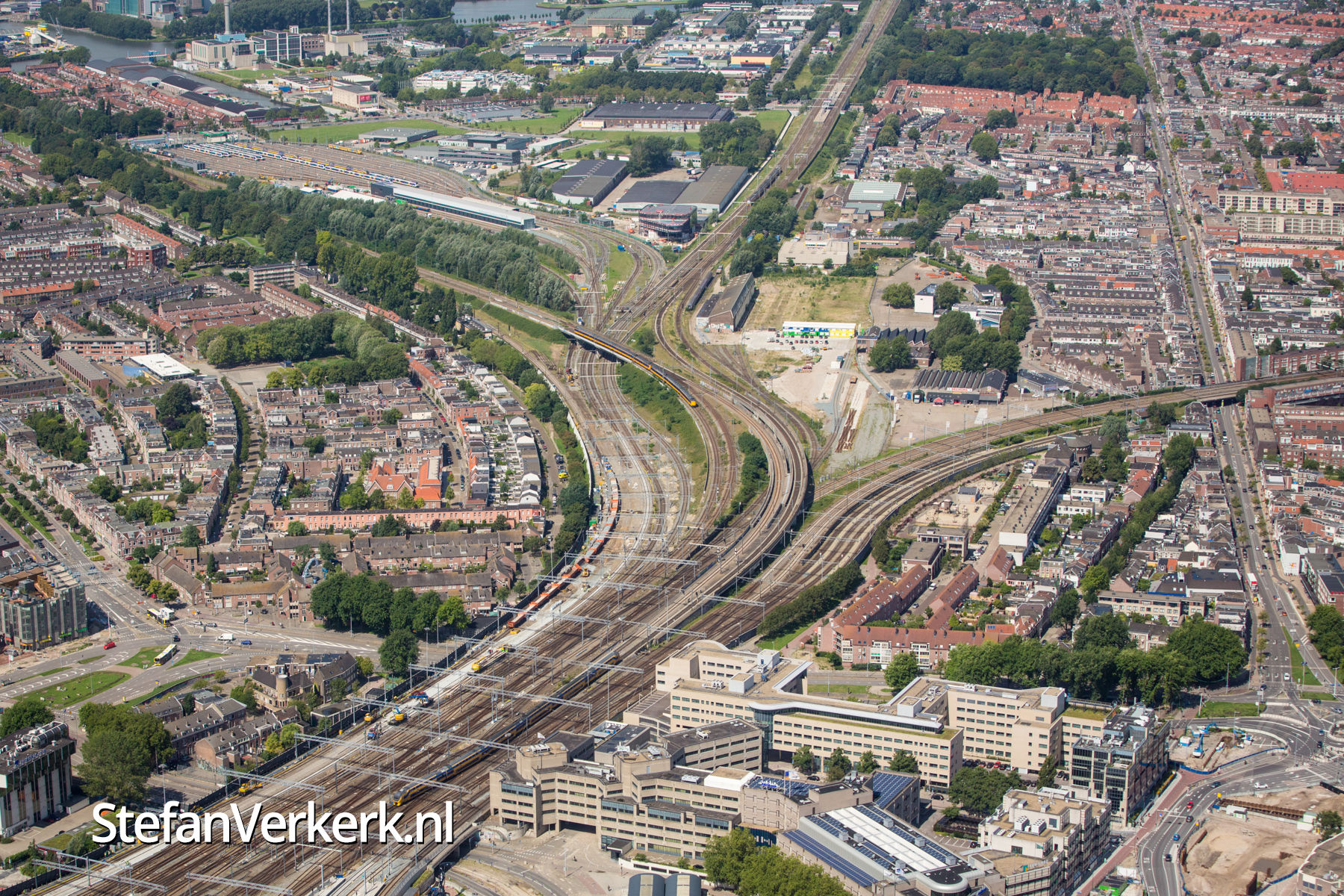 Rondvlucht boven Utrecht Centraal en omstreken - Foto's - Stefan ...