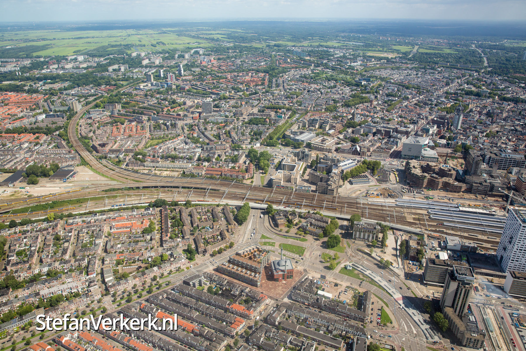 Rondvlucht boven Utrecht Centraal en omstreken - Foto's - Stefan ...