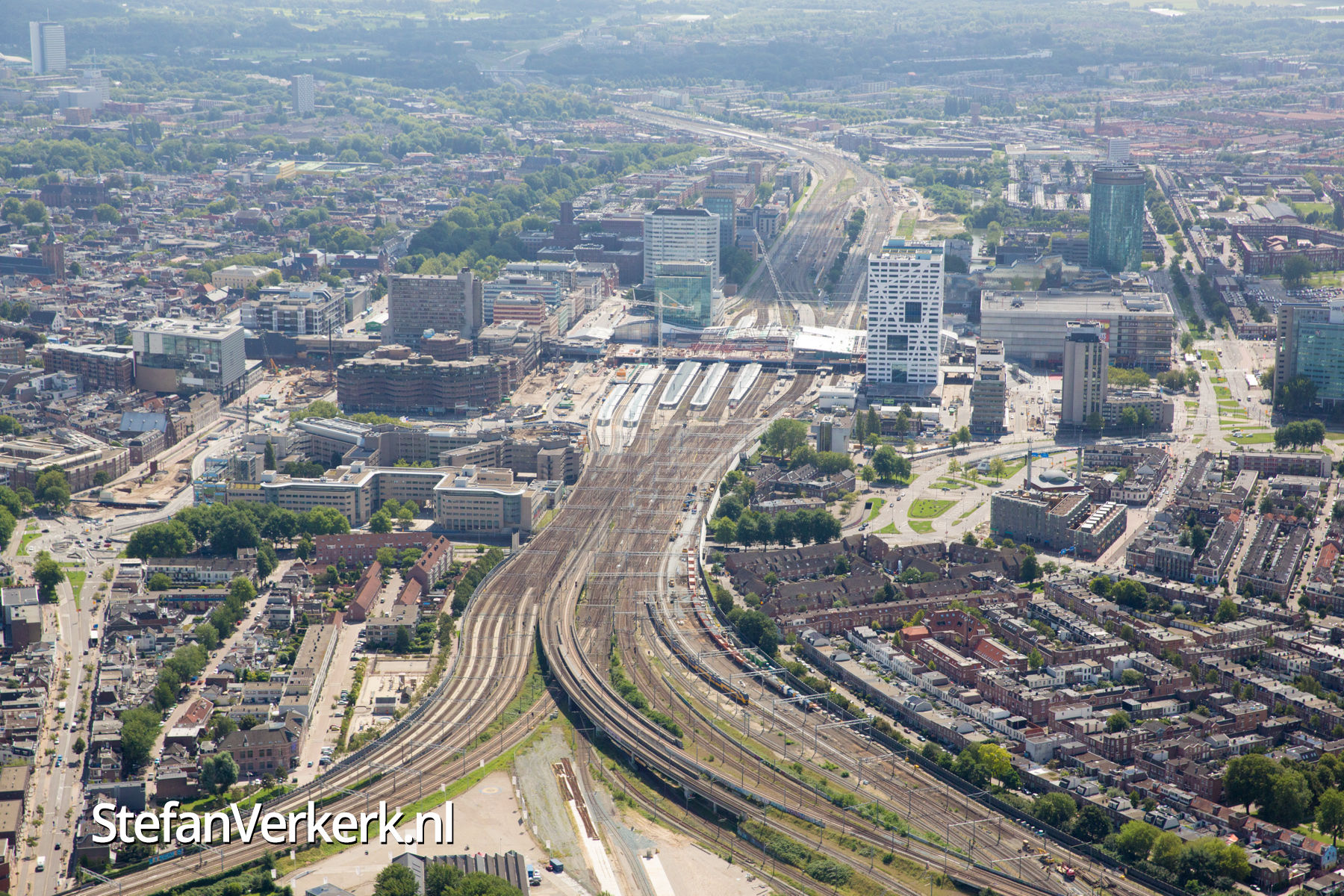 Rondvlucht boven Utrecht Centraal en omstreken - Foto's - Stefan ...