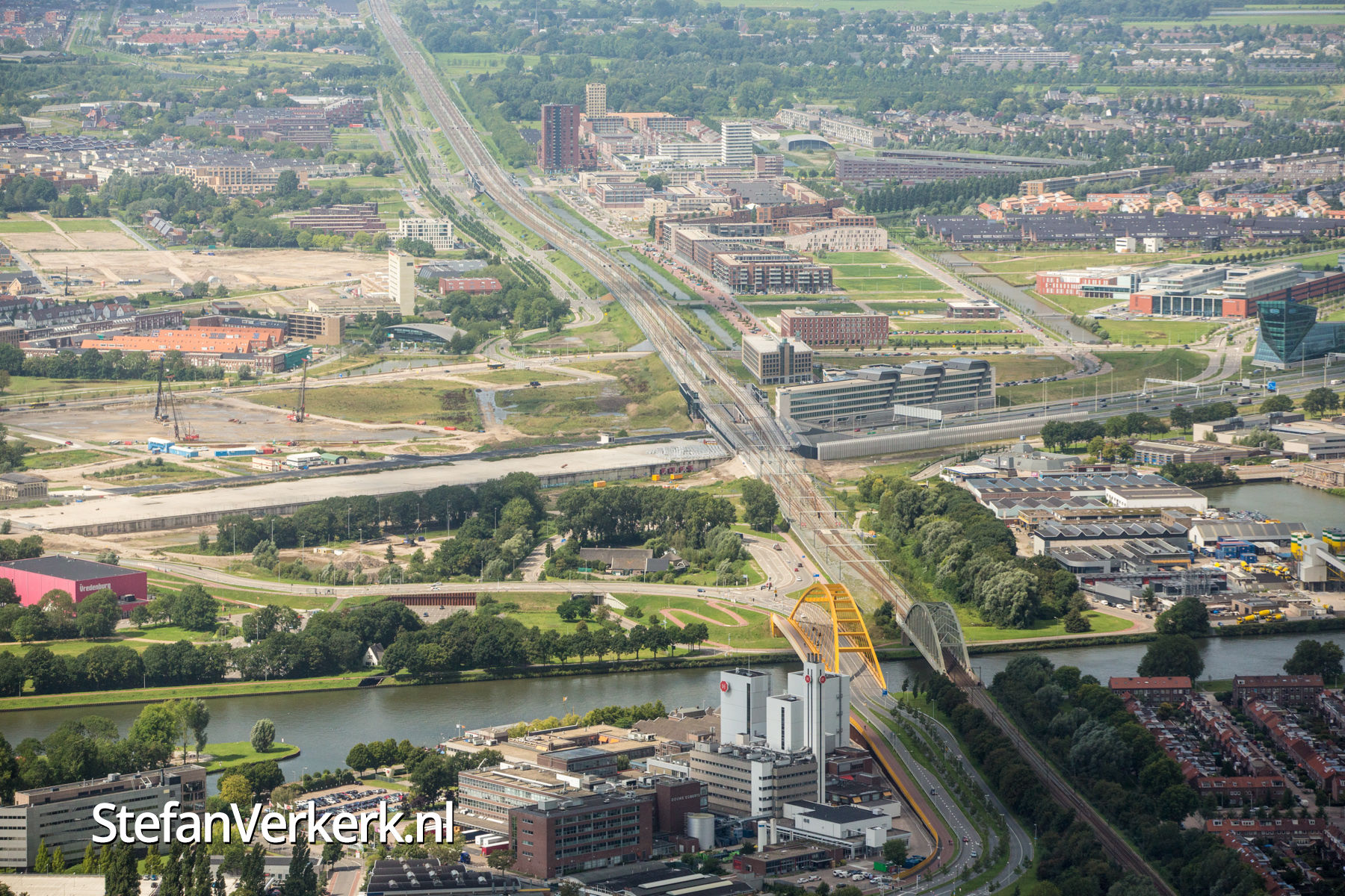 Rondvlucht boven Utrecht Centraal en omstreken - Foto's - Stefan ...