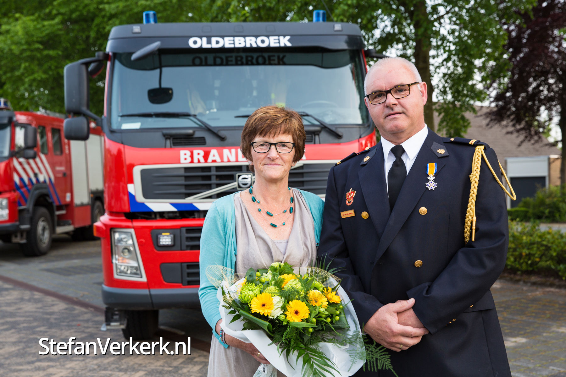 Koninklijke onderscheiding voor brandweerman Oldebroek - Nieuws ...