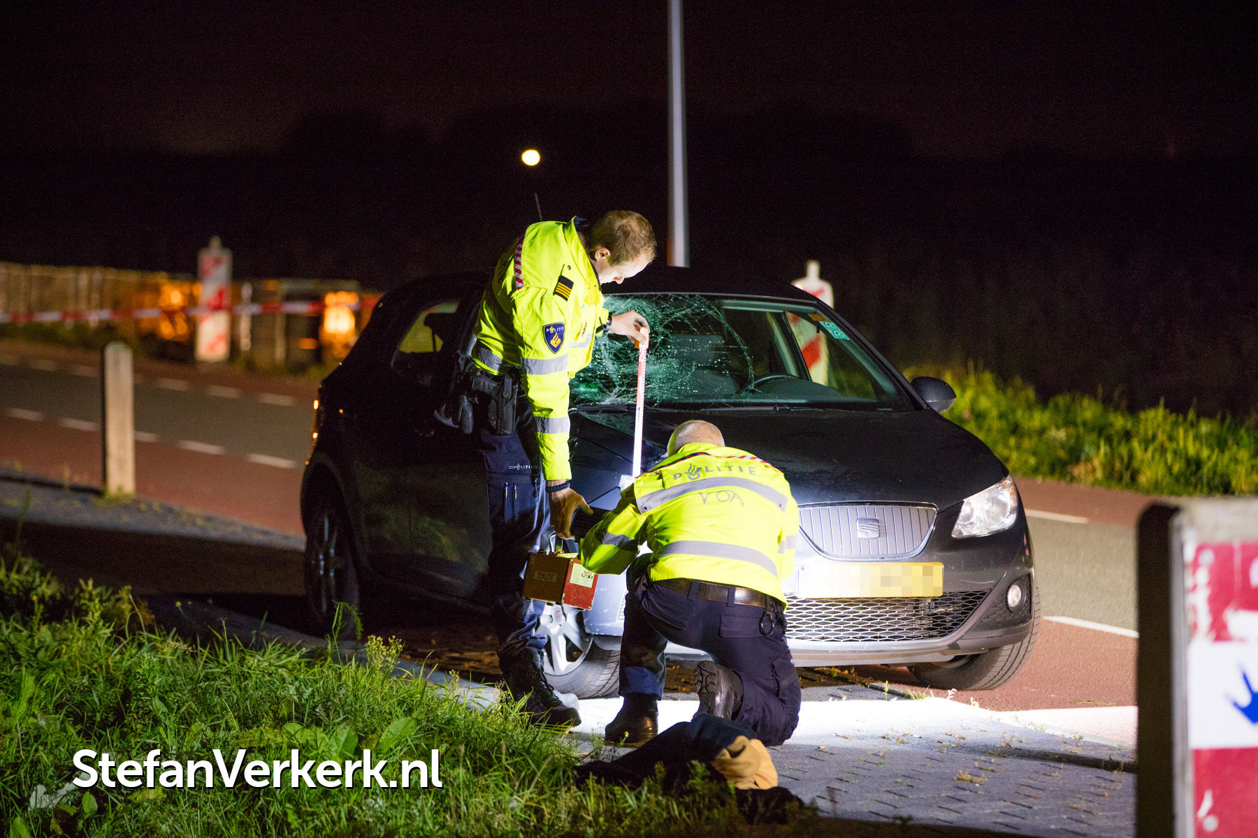 Zwaargewonde bij ernstig ongeval Oude Wetering Zwolle - Foto's - Stefan Verkerk Fotografie ...