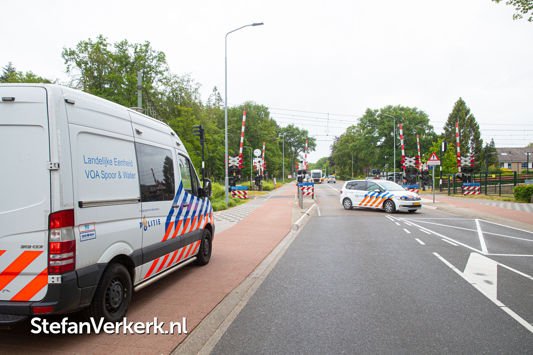 Dodelijk ongeval voetganger - trein overweg station Stationsweg Wezep ...